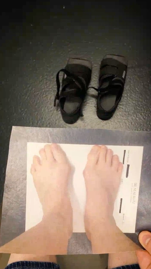 Foot Reveal 8 - Dr. Blitz